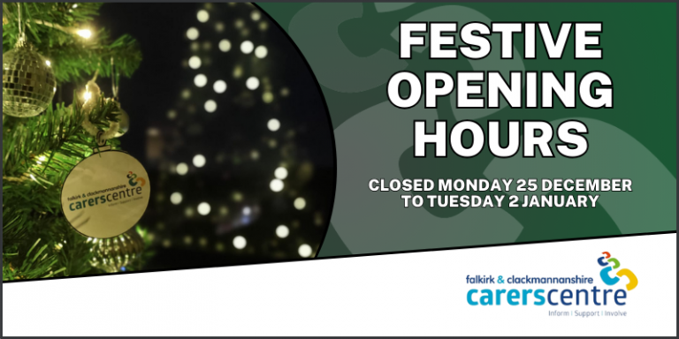 Festive Opening Hours and Support Services - Falkirk & Clackmannanshire ...